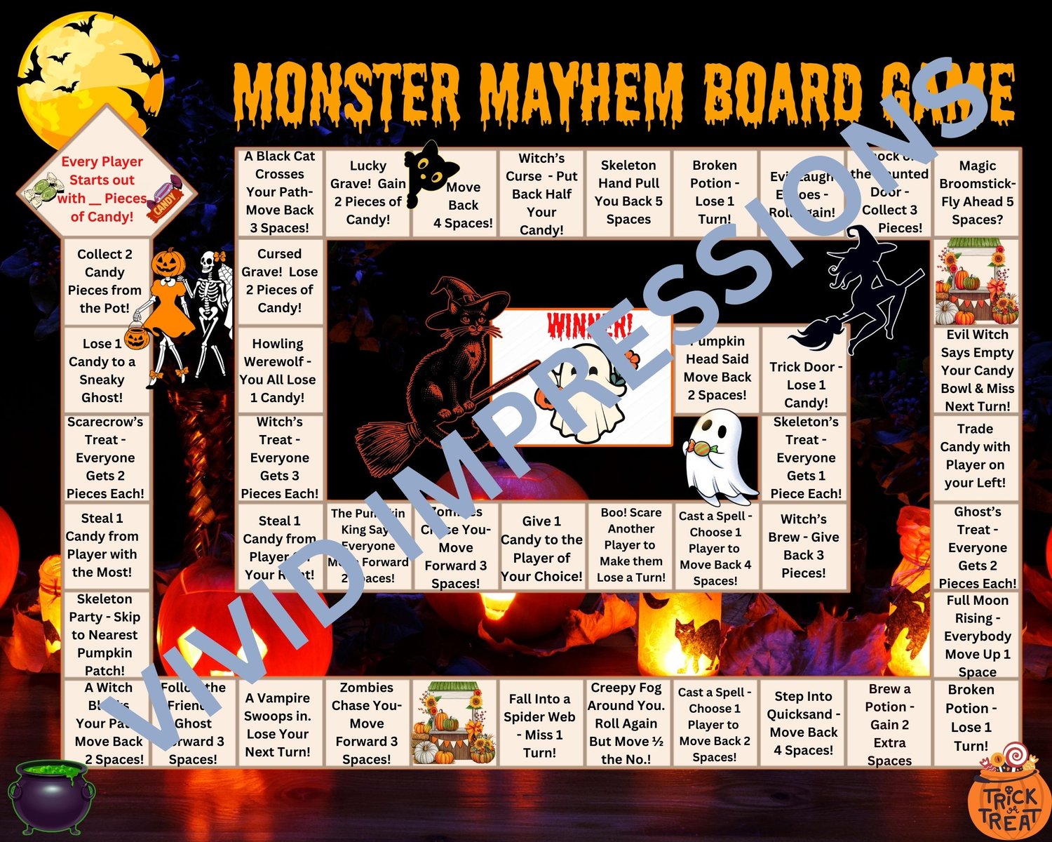 MONSTER MAYHEM BOARD GAME - Payhip