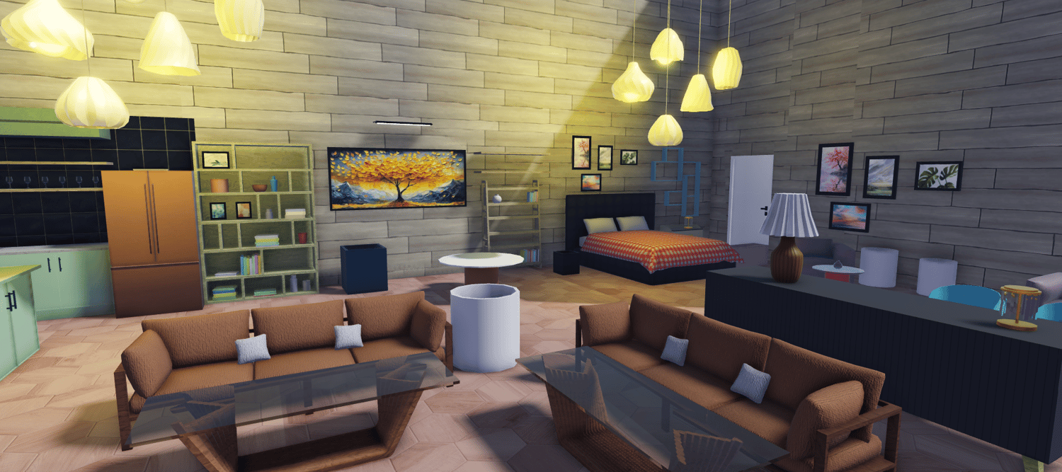 Roblox Modern Furniture & Interior Pack – Kitchen, Living Room, Dining ...