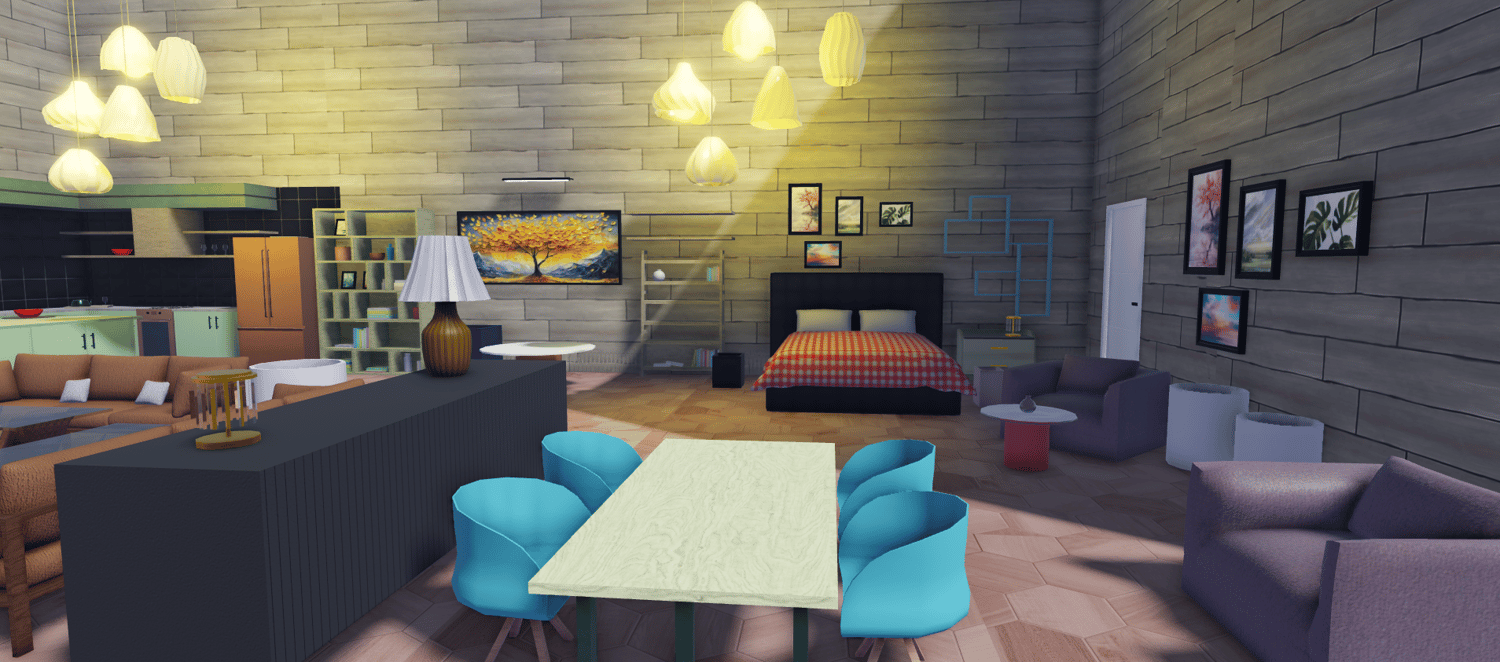 Roblox Modern Furniture & Interior Pack – Kitchen, Living Room, Dining ...