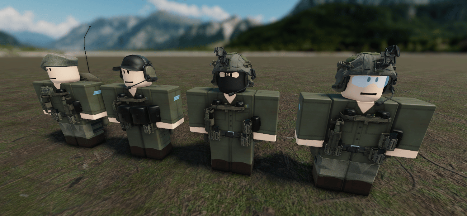 Modern Roblox Army Soldier Uniforms – Tactical Game Assets