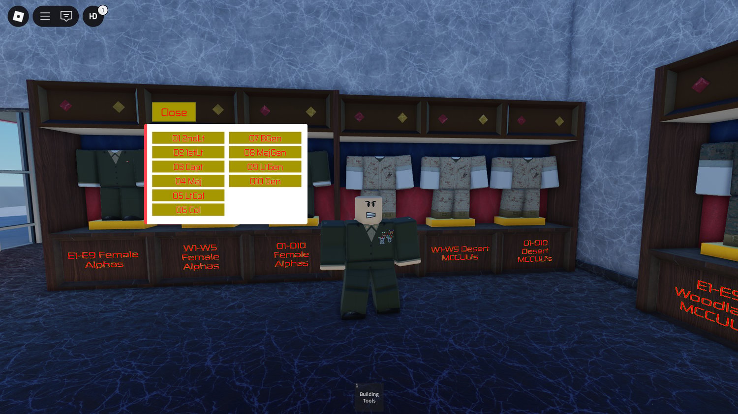 Roblox Armed Forces Exchange – Uniforms & Gear