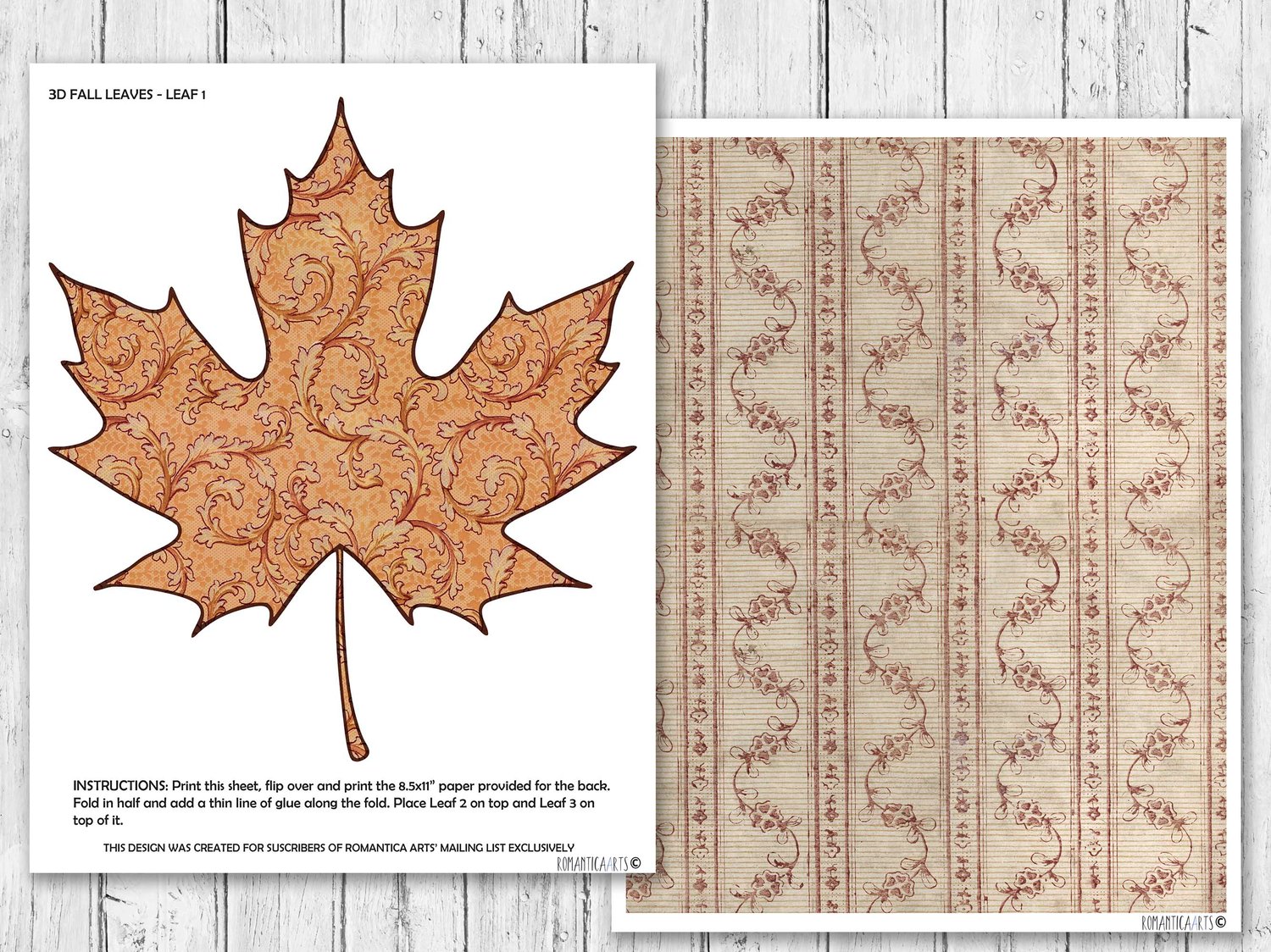 Tutorial - 3D Autumn Leaves
