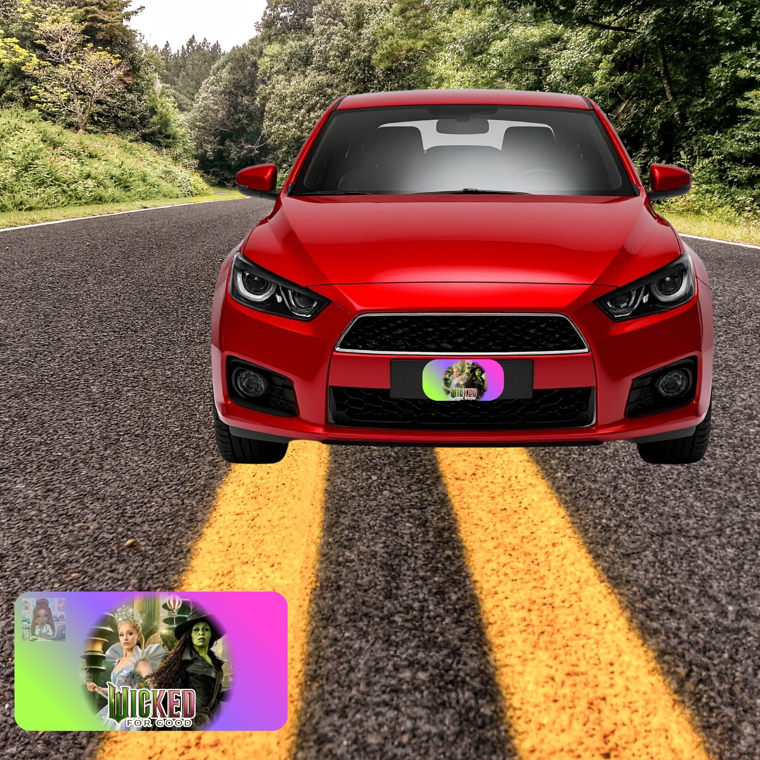 Wicked for Good Car Tag Designs - Payhip