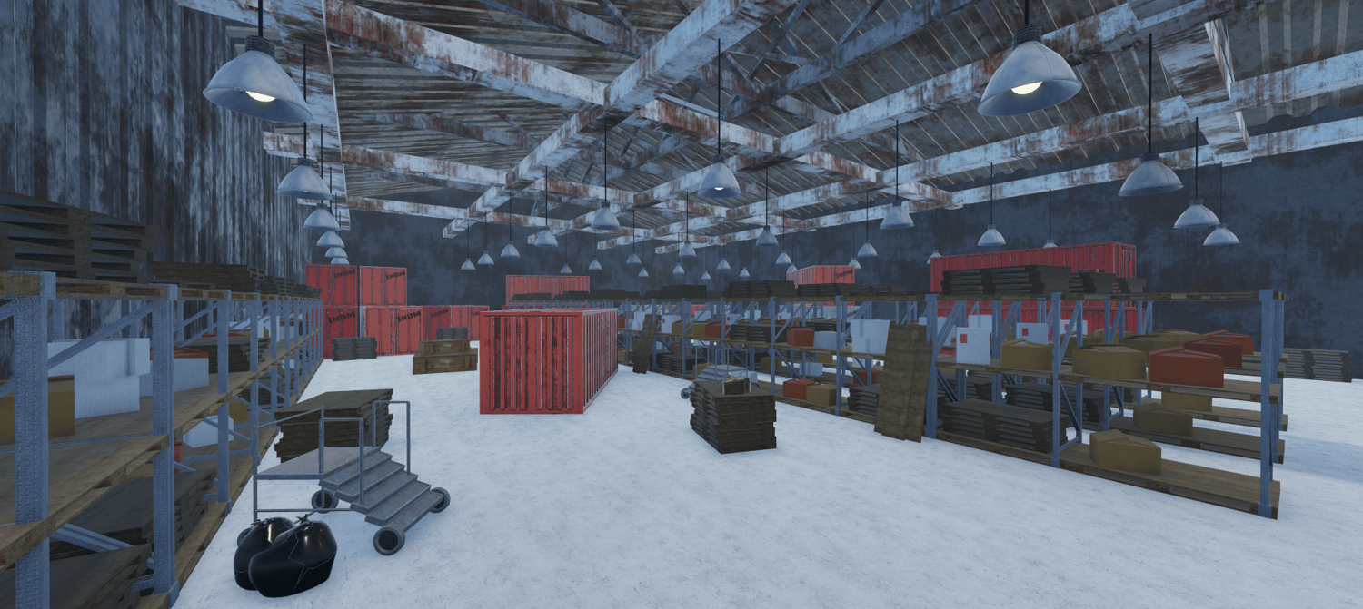 Roblox FPS PVP Combat Map – Construction Site Arena