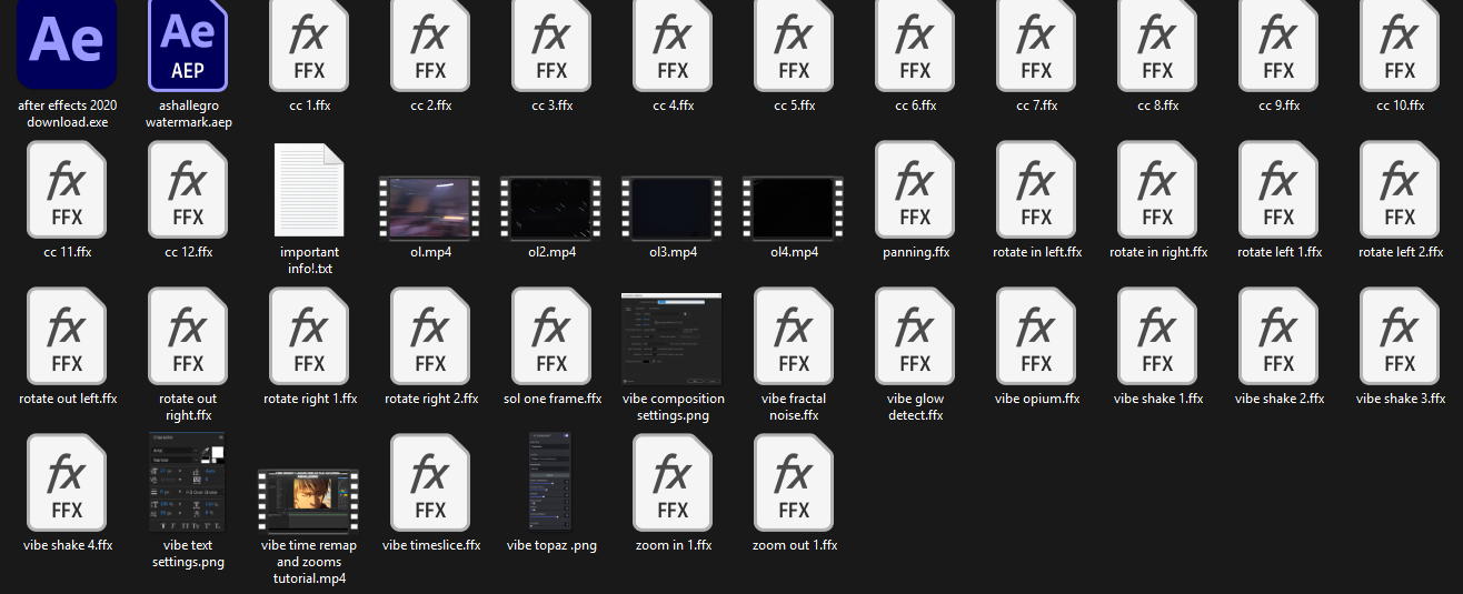 Ash Allegro Vibe Style Edit Pack - Payhip