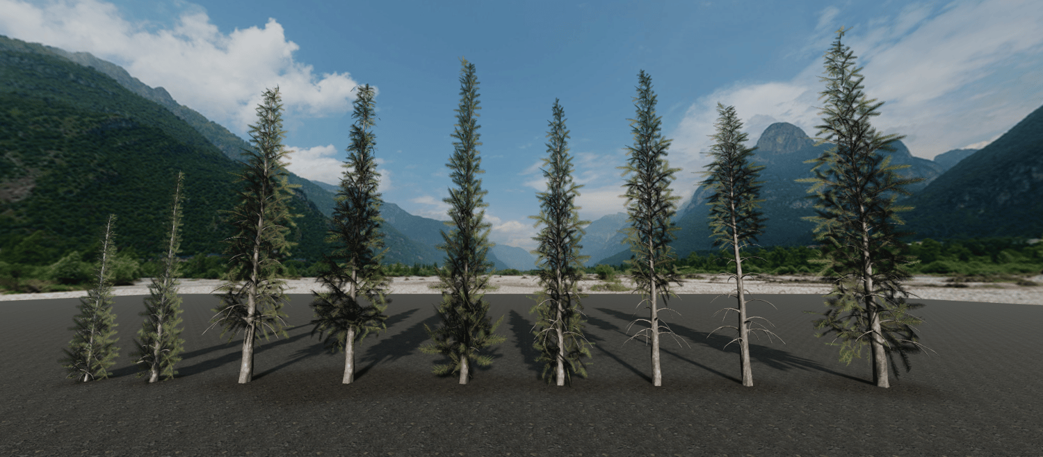 [Custom] Realistic Winter Roblox Nature Assets Pack