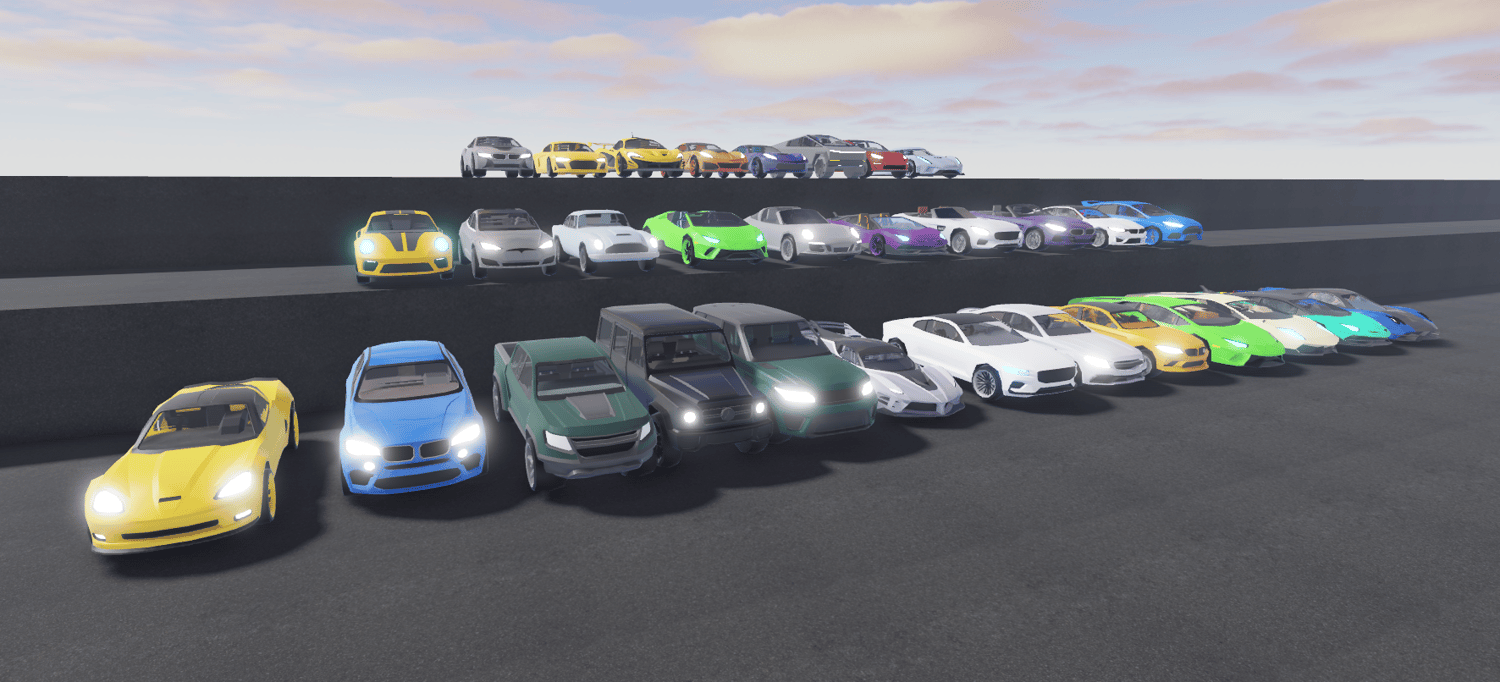 Ultimate 2025 Roblox Realistic Car Pack