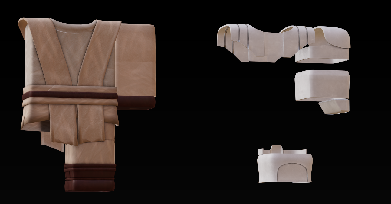 Stylized Robes Morph with Armor - Payhip