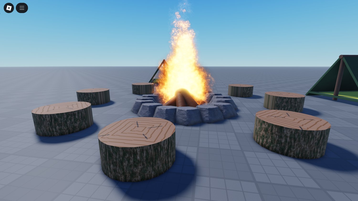 FREE Campfire Set – Roblox Outdoor Roleplay Asset
