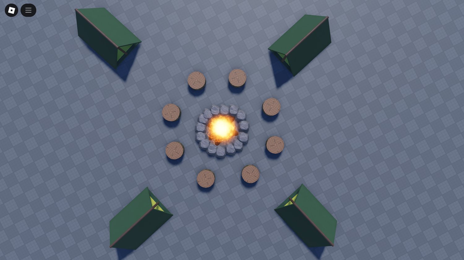 FREE Campfire Set – Roblox Outdoor Roleplay Asset