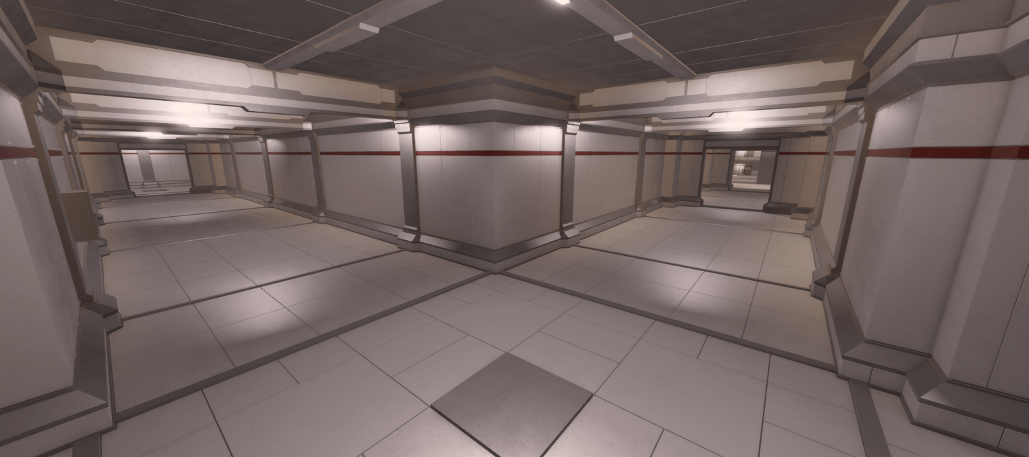 Sci-Fi Modular Roblox Facility Map – High-Tech Underground Base