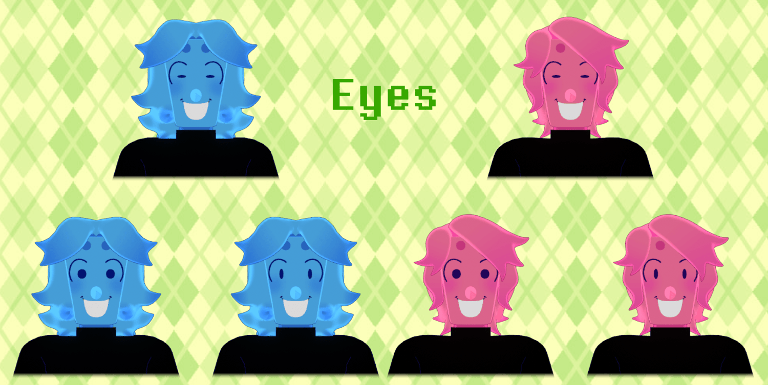 Pink & Blue Addison VRChat Avatar - Deltarune - Payhip