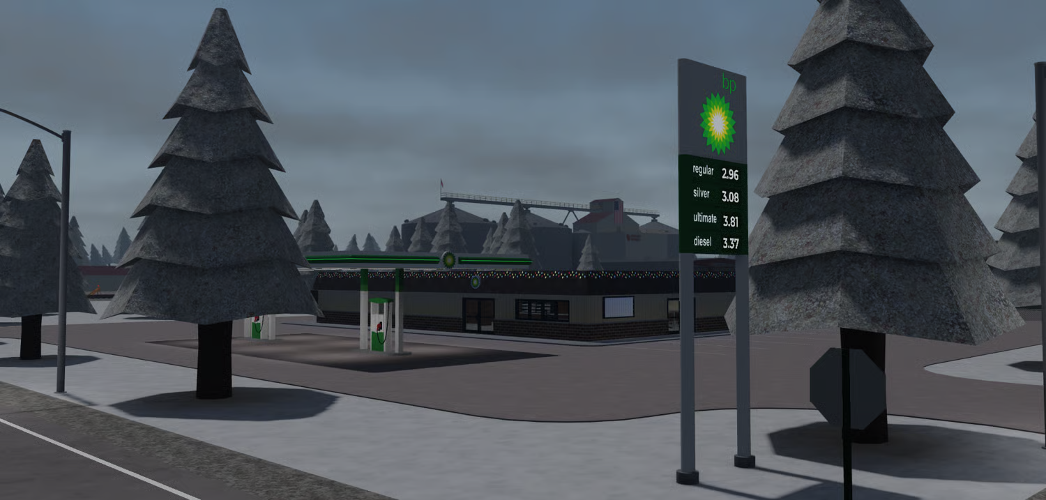 River Falls, Wisconsin - Realistic Winter Roblox Roleplay Map