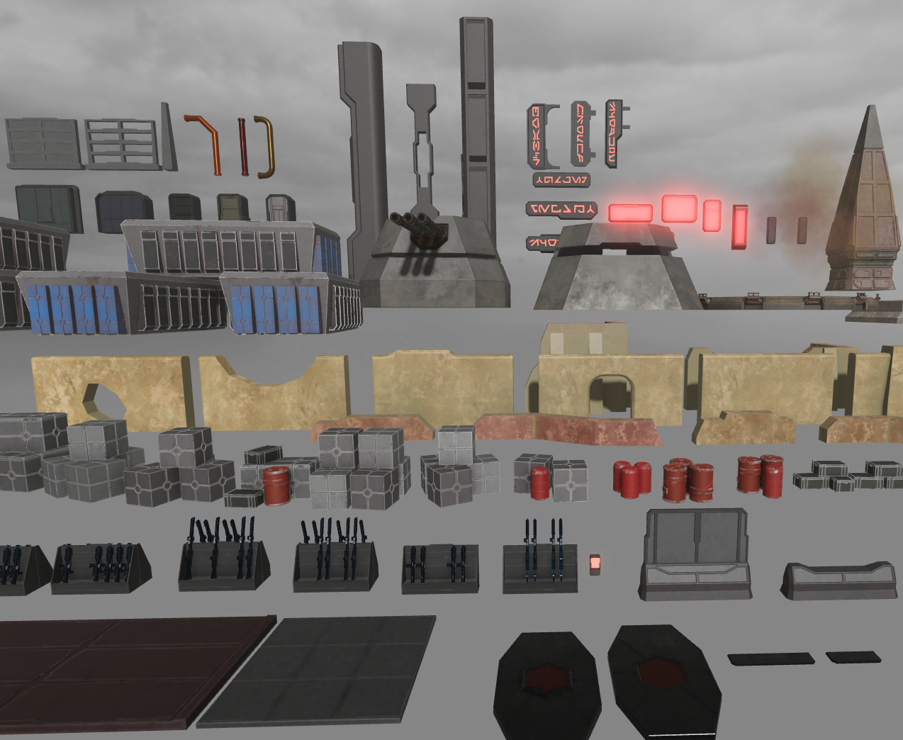 D&M Production - Realistic Buildings Pack