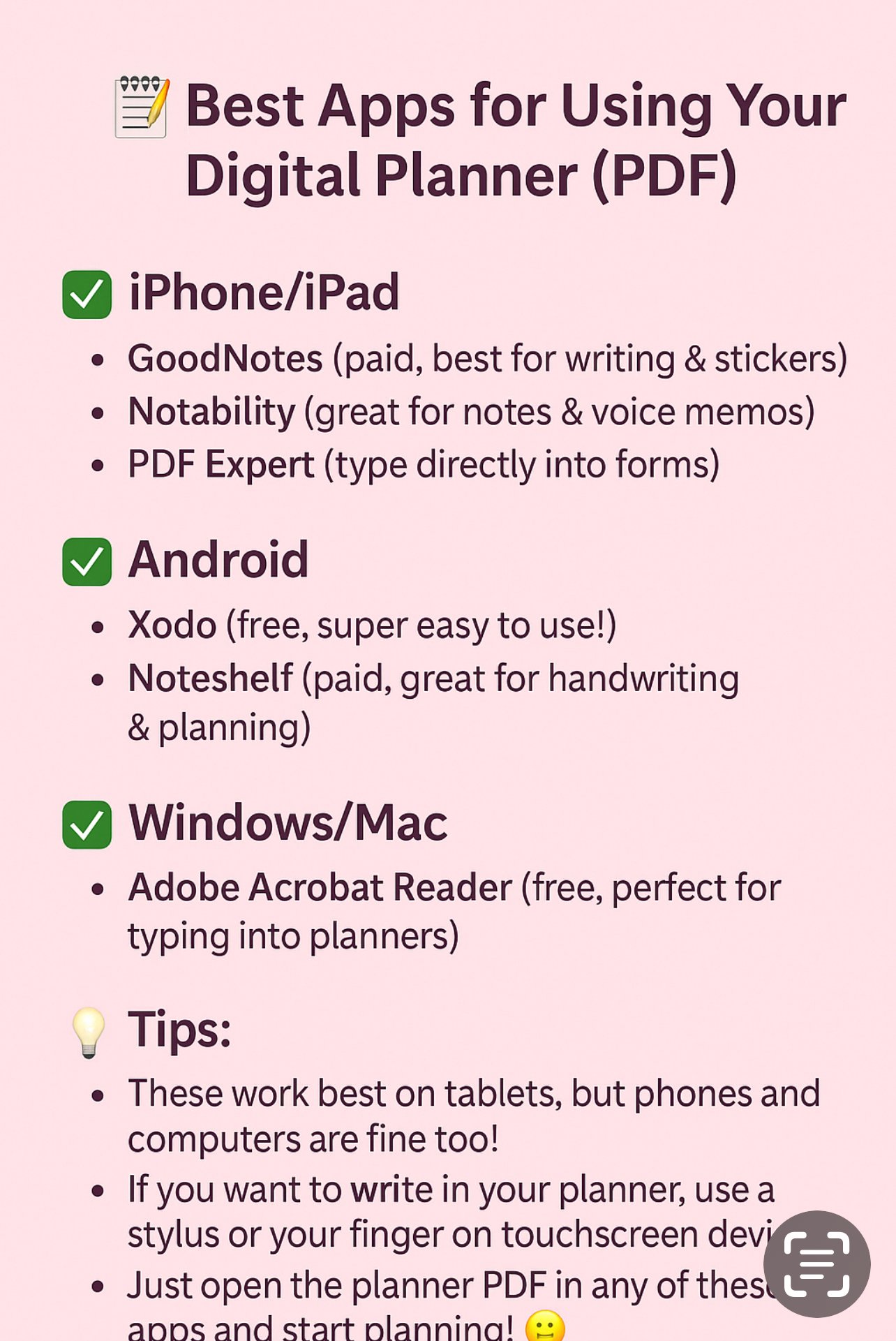 Self care planner - Payhip