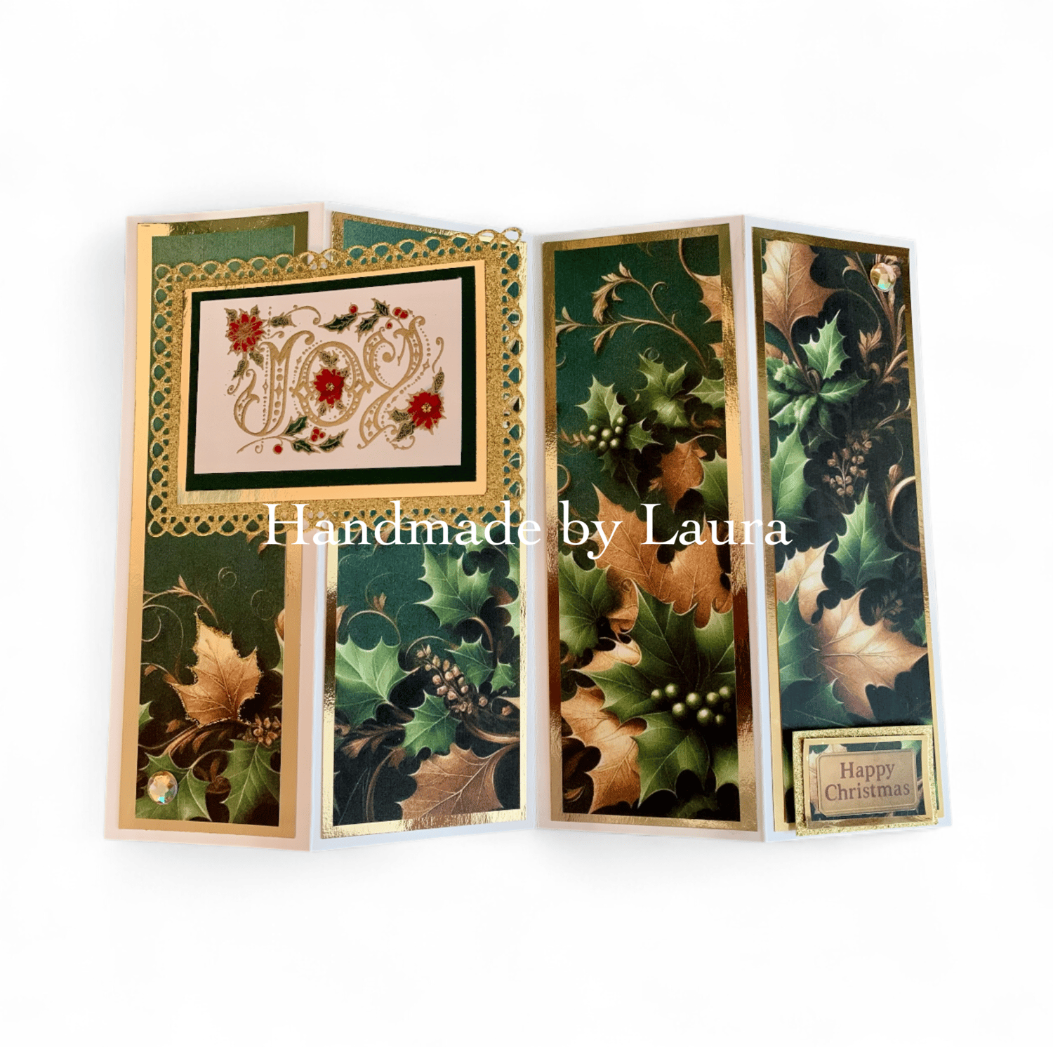 Opulence By Design Crafts Wonderfully Winter Ivy and Berries Paper ...