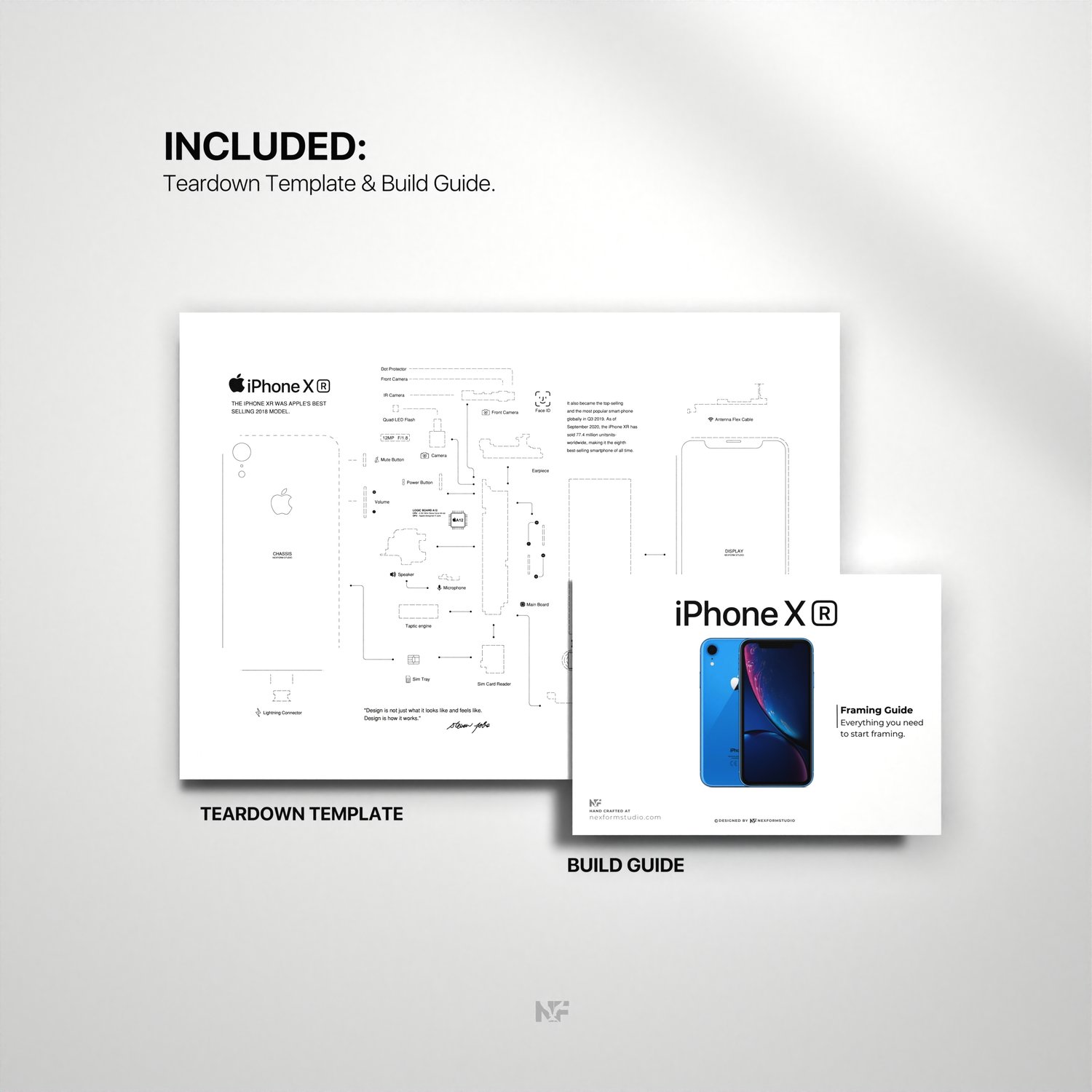 iPhone XR Teardown Template