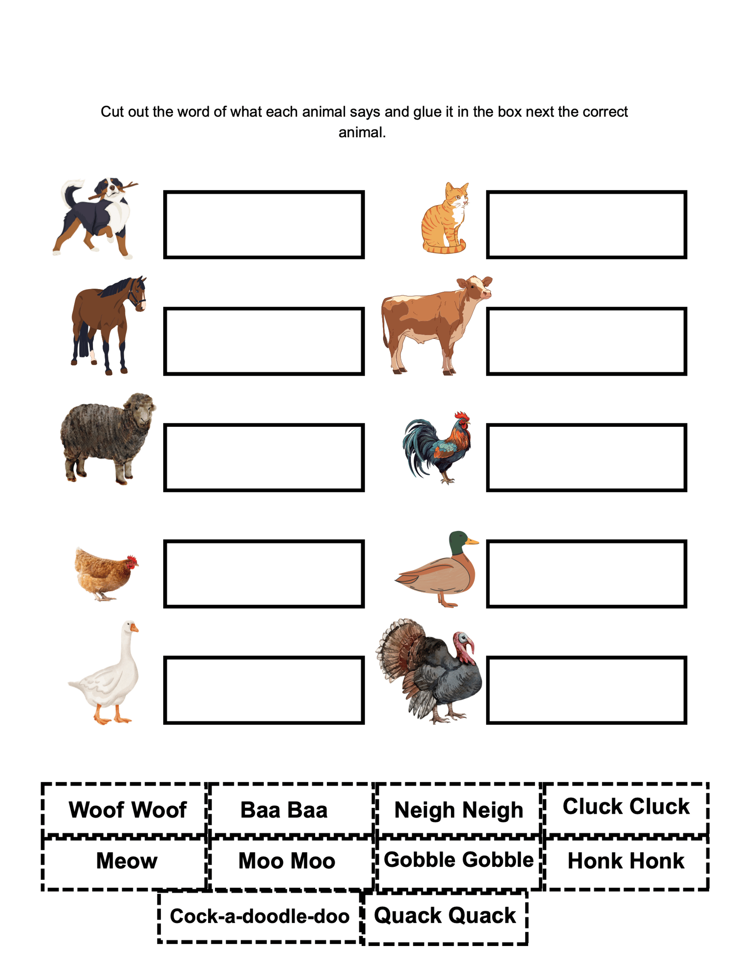 All About Farm Animals