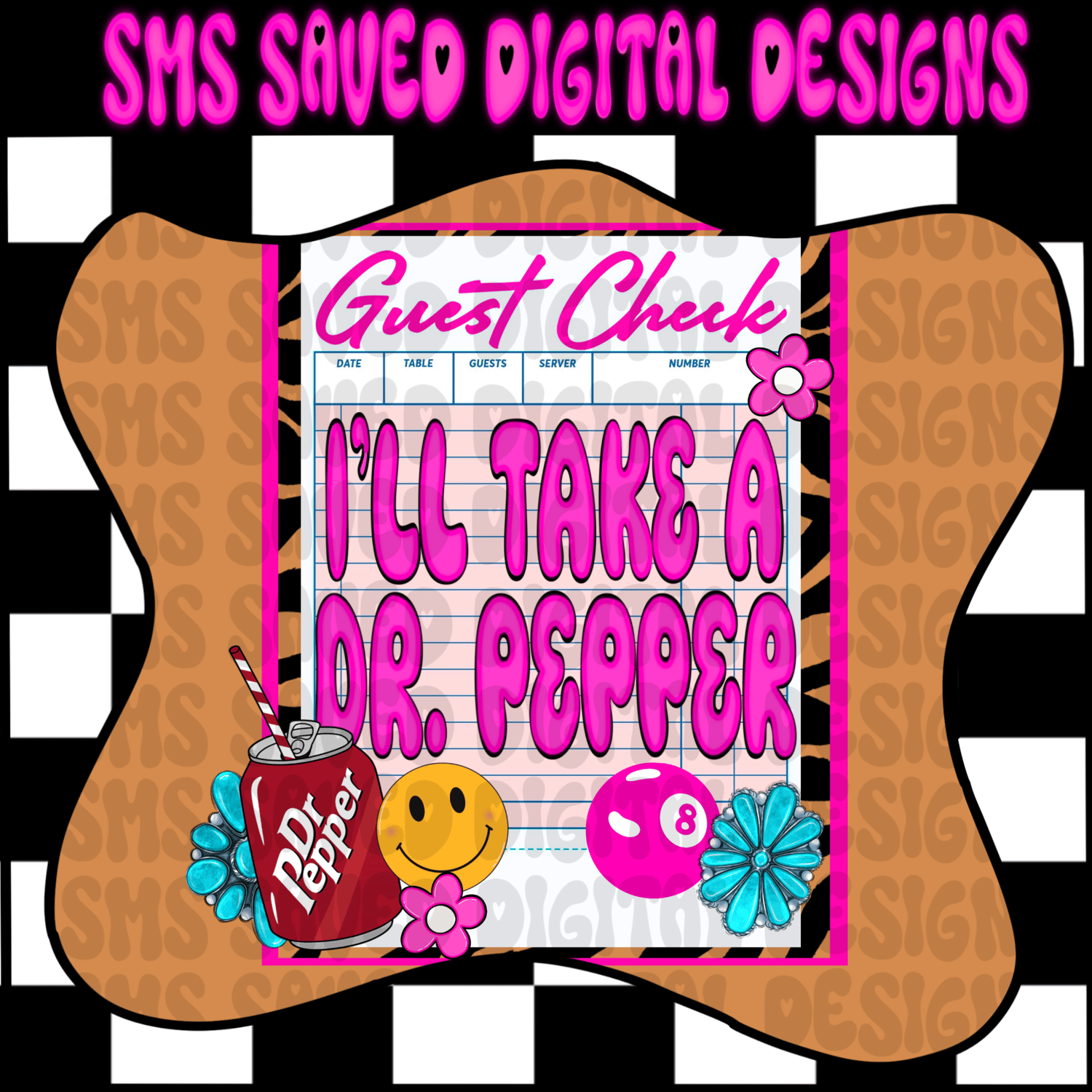 I’LL TAKE A DR PEPPER GUEST CHECK PNG - Payhip