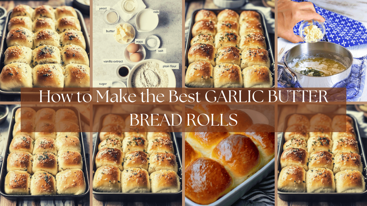 Cheesy Garlic Rolls Recipe | Soft, Melty, Homemade Garlic Bread