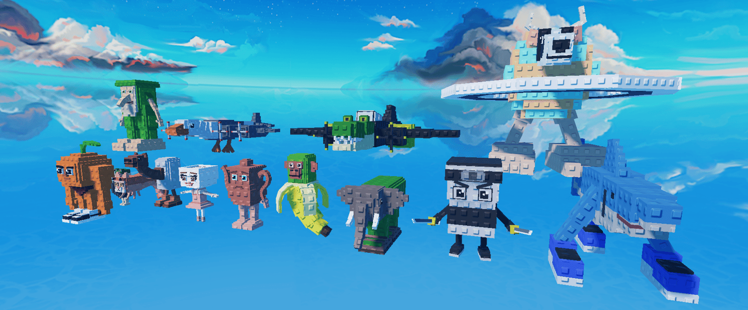 Roblox Brainrot Characters Studs Pack [0-10]