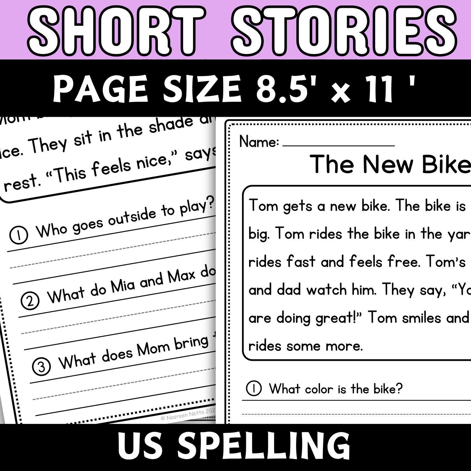 Reading Comprehension for 1st Grade, Short stories for 1st grade - Payhip