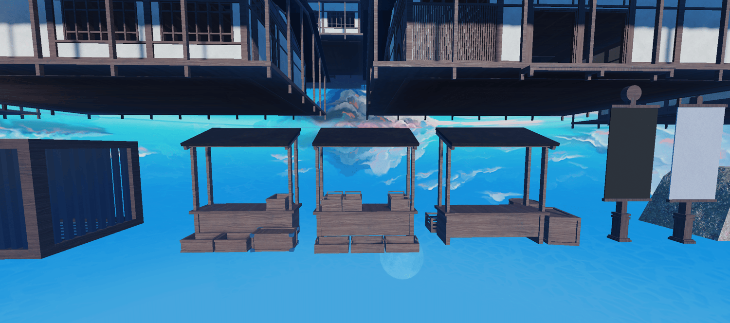 Roblox Japanese Village Asset Pack