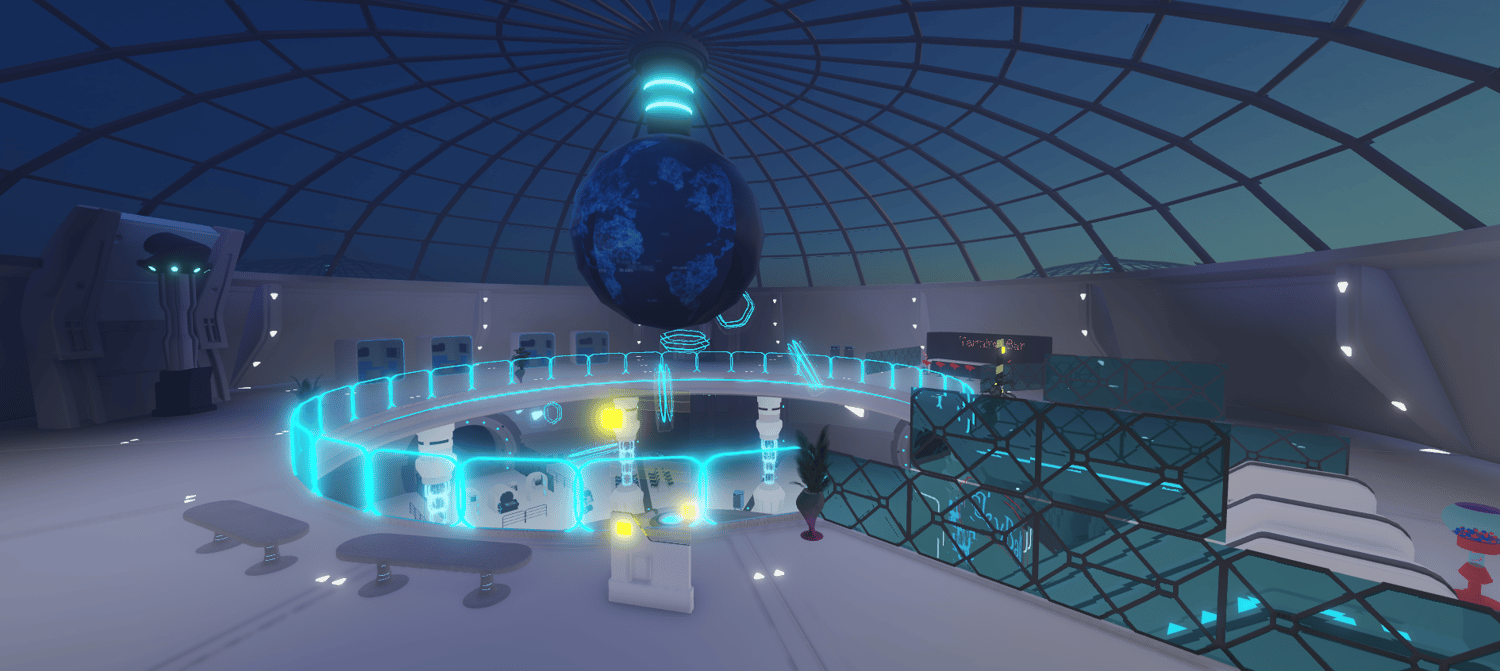 Modular Roblox SkyBall Futuristic Space Station Map – Sci-Fi Build