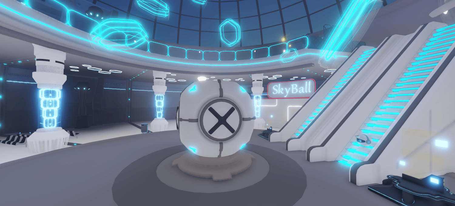 Modular Roblox SkyBall Futuristic Space Station Map – Sci-Fi Build