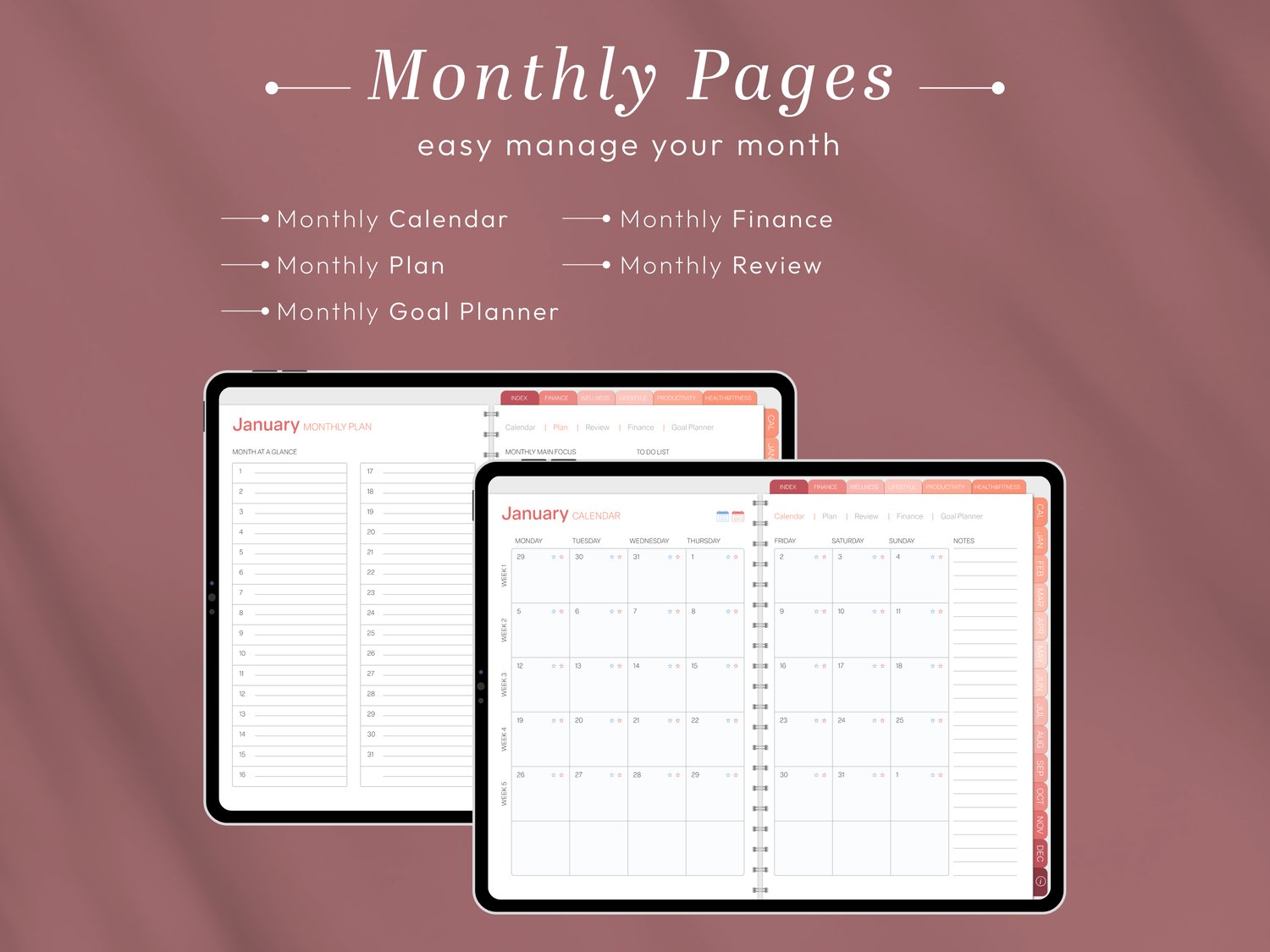 2026 Digital Life Planner – Goal Setting, Habit Tracking, Finance ...