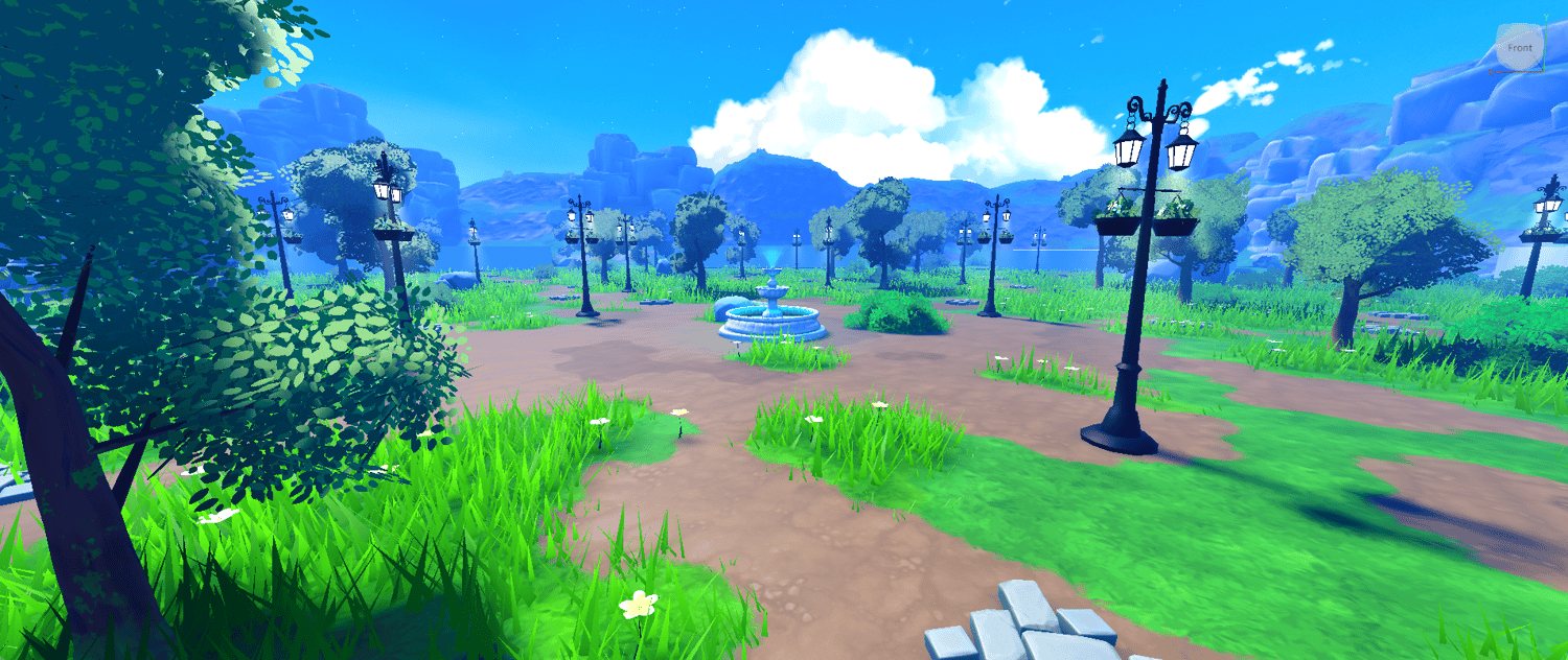[NEW] Stylized Roblox Valley Park Tycoon Map