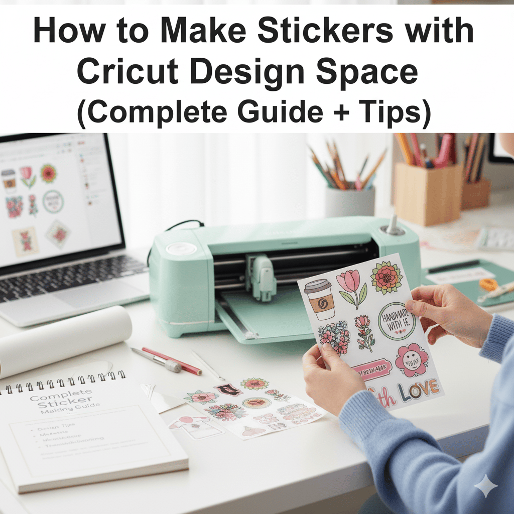 How to Make Stickers with Cricut Design Space (Complete Guide Tips)