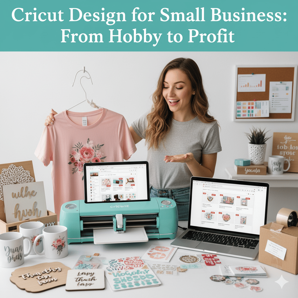 Cricut Design for Small Business: From Hobby to Profit