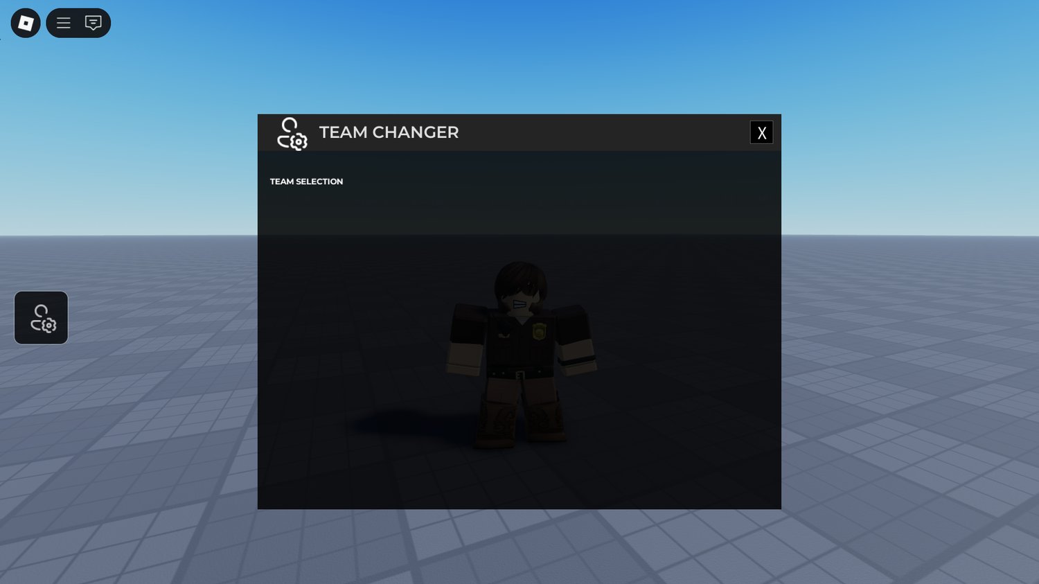 TEAM CHANGER SYSTEM — Quick In-Game Role Switching UI