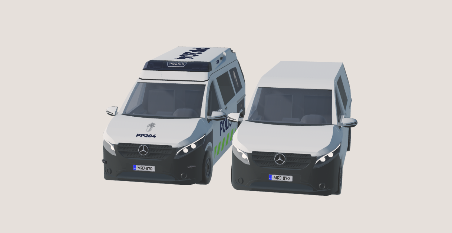 Roblox Police Van Cars Pack