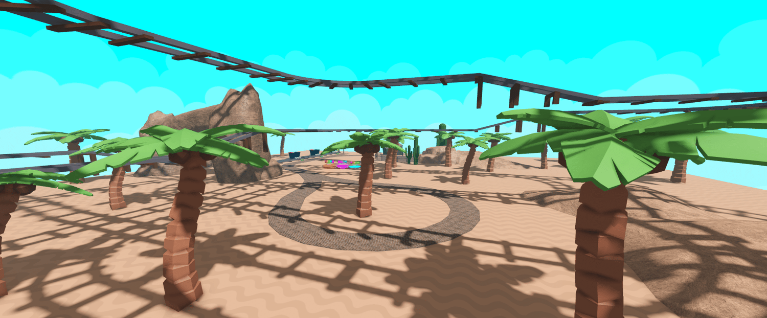 [SCRIPTED] Roblox Cart Ride Obby Template Game