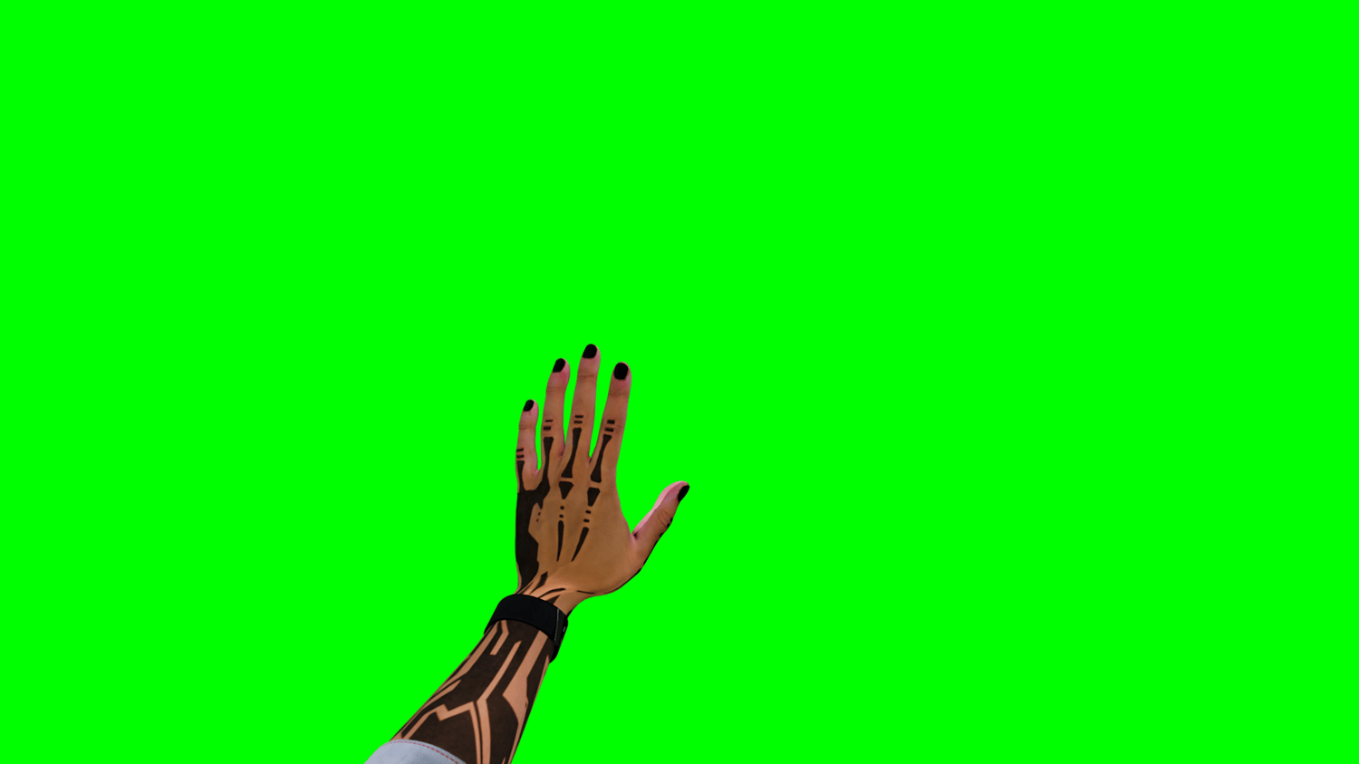 Wait Hand Gesture