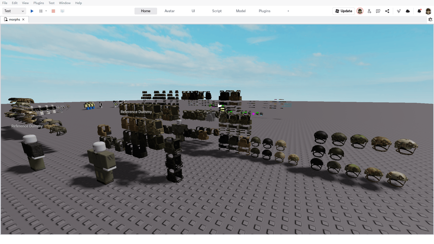 FREE Modern Military Gear Pack – Roblox Realistic Equipment Collection