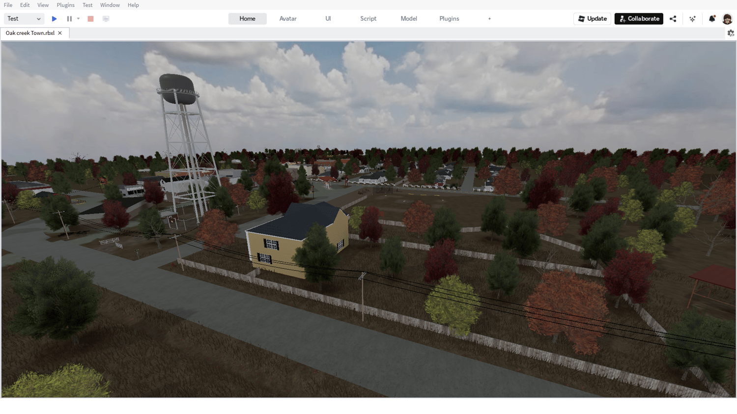 Oak Creek Town – Roblox Western American Rural Map
