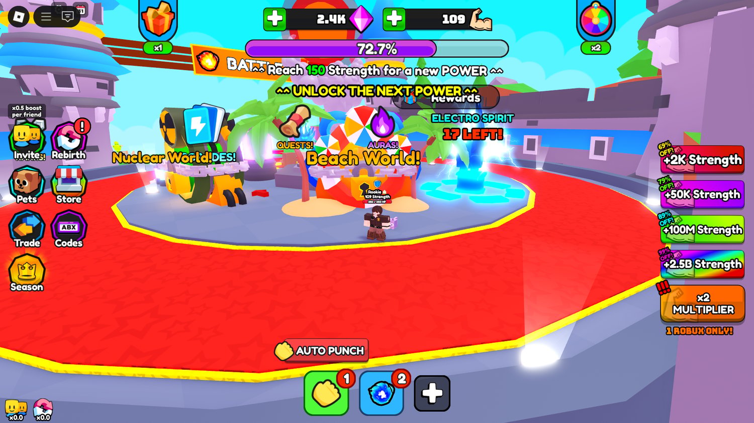 Strenght Clicker Simulator Roblox – Fully Scripted Game