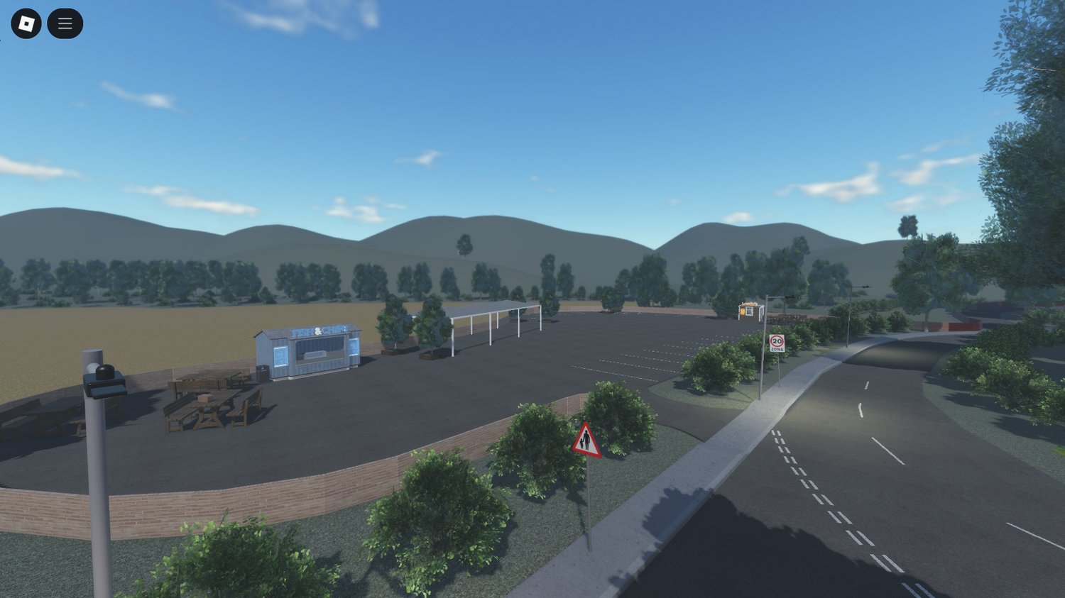 Map England Town Roblox – Realistic British Roleplay Environment