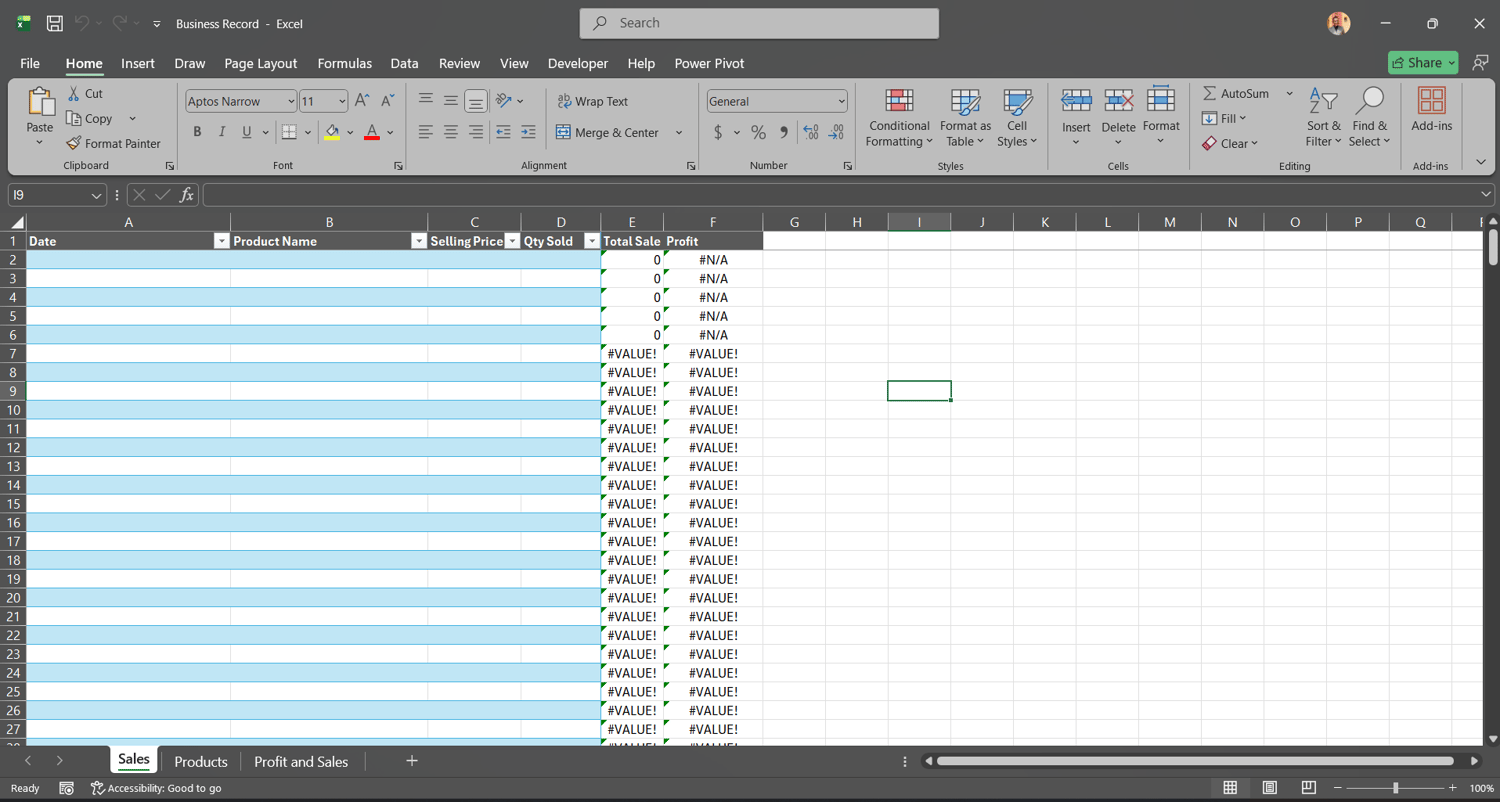 Excel POS & Inventory Management System For Small Businesses and Shops ...