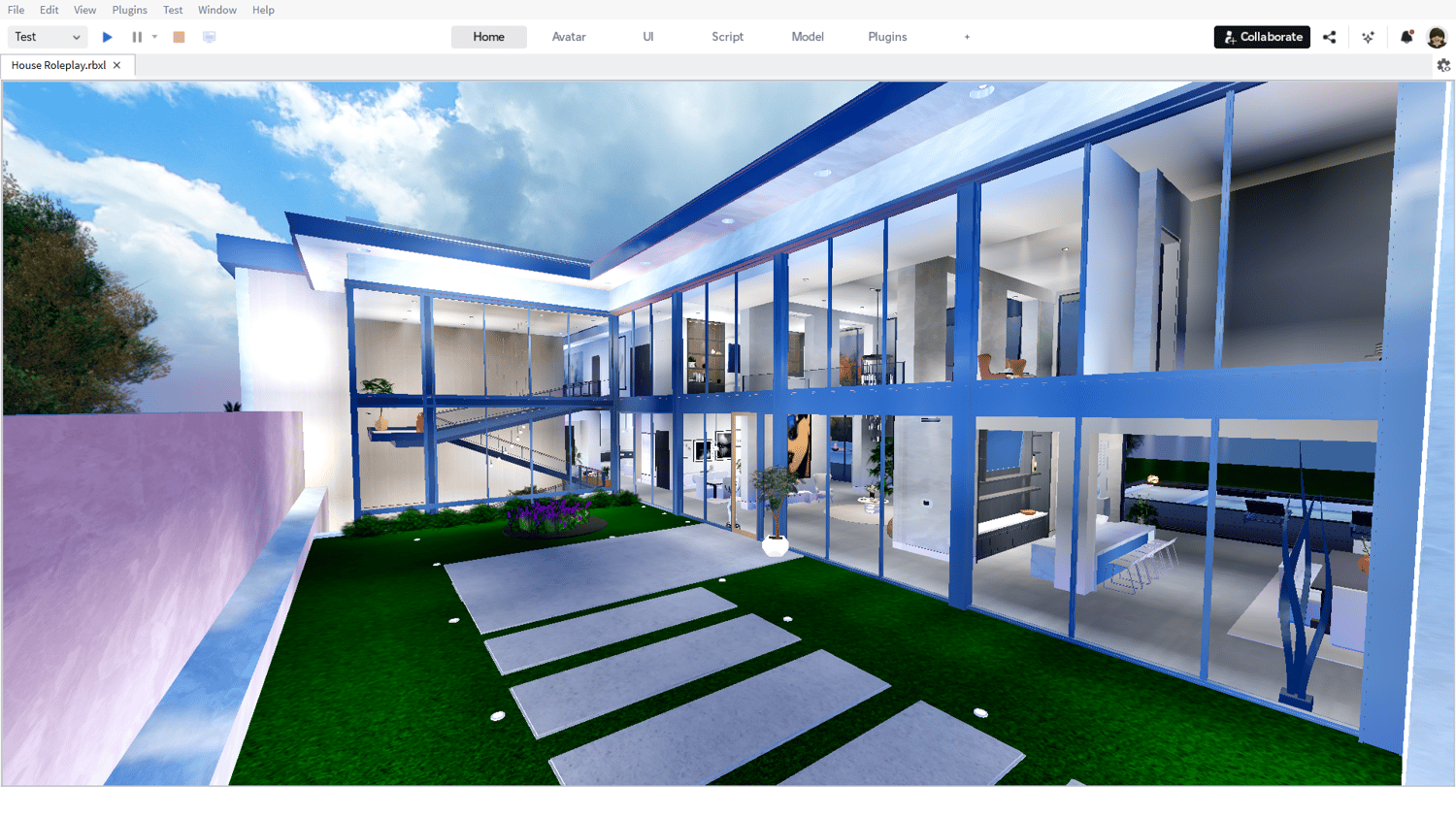 House Roleplay Map Roblox – Luxury Home With Full Interior