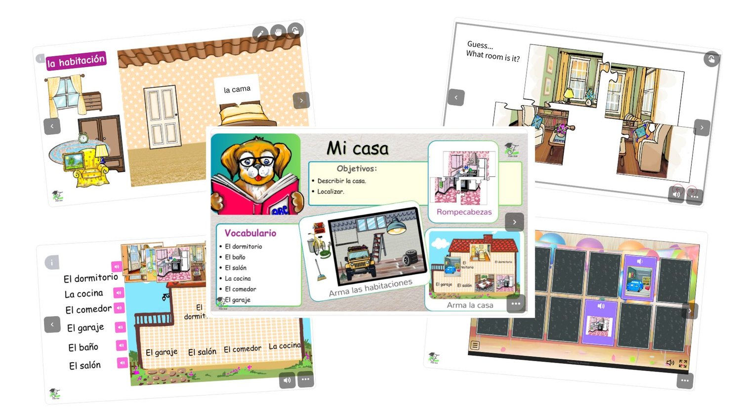 🏠 Interactive Spanish Activity: Mi Casa