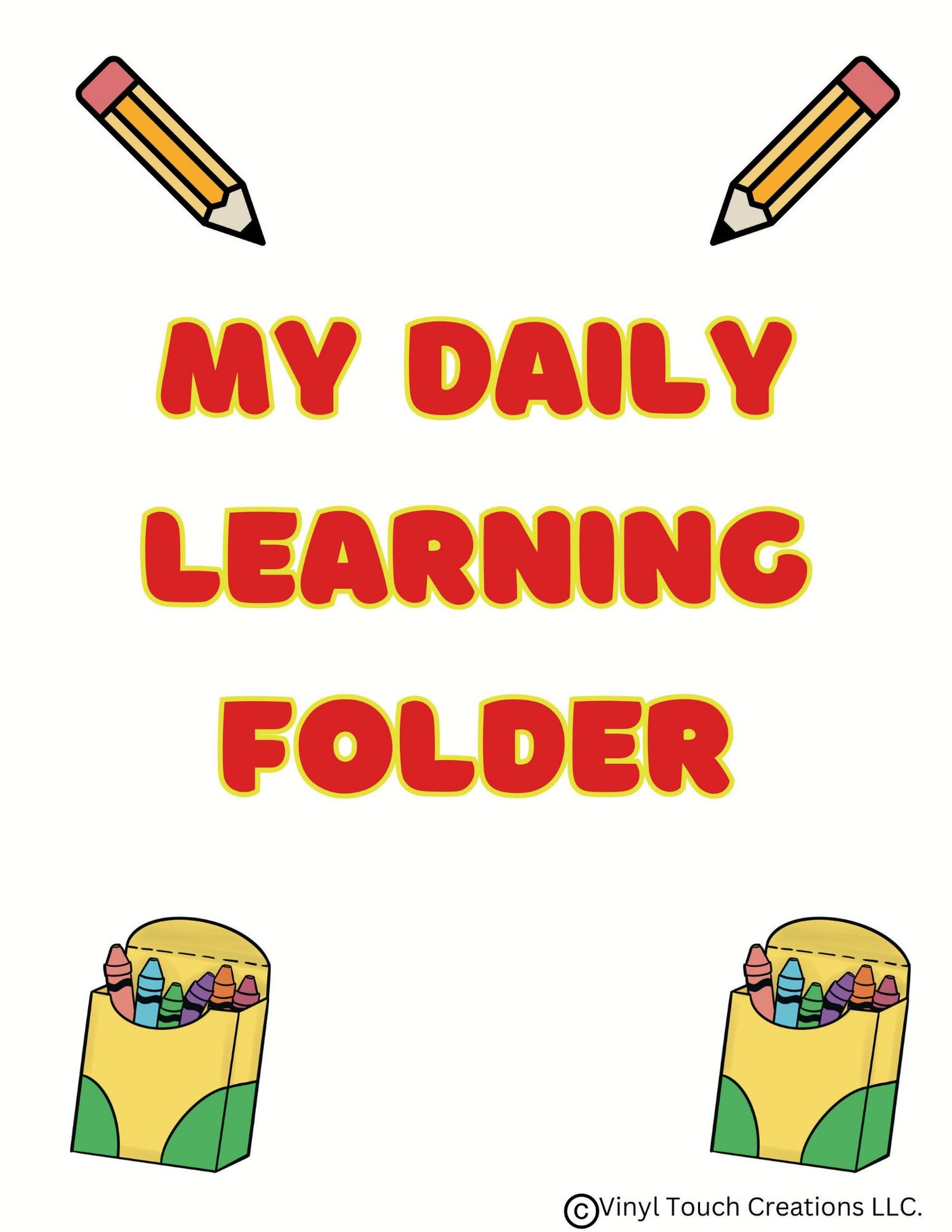 Daily Learning Folder – Morning Work & Preschool Practice Binder - Payhip