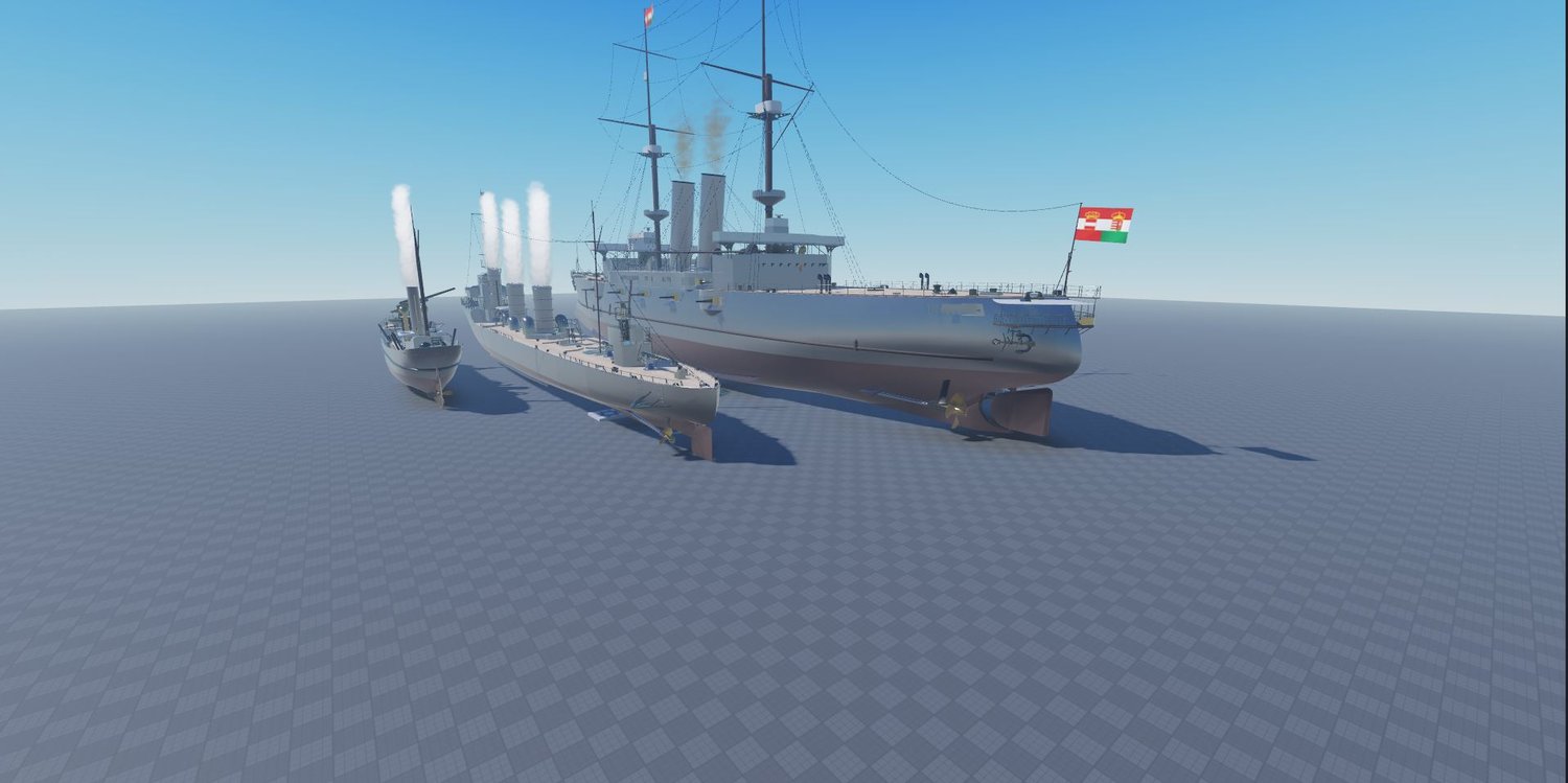 FREE WW1 and WW2 Warships Collection – Roblox Naval Combat Pack