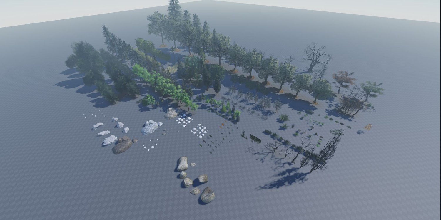 FREE Nature Decor Kit – Roblox Nature building kit