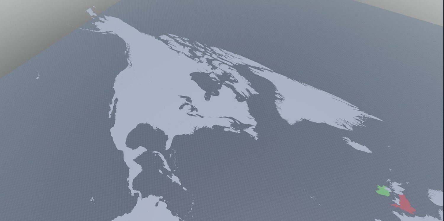 FREE Subdivided World Map Model – Roblox Grand Strategy Asset