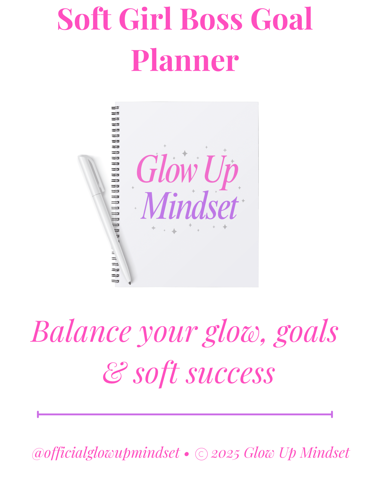 Soft Girl Boss Goal Planner - Payhip