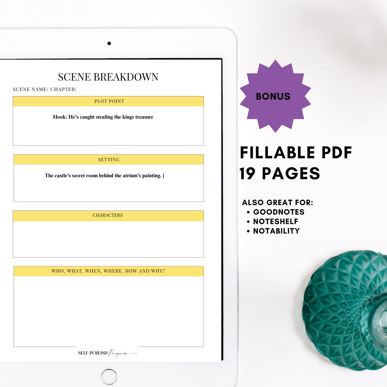 Save the Cat Template (Printable and Fillable PDF) - Payhip